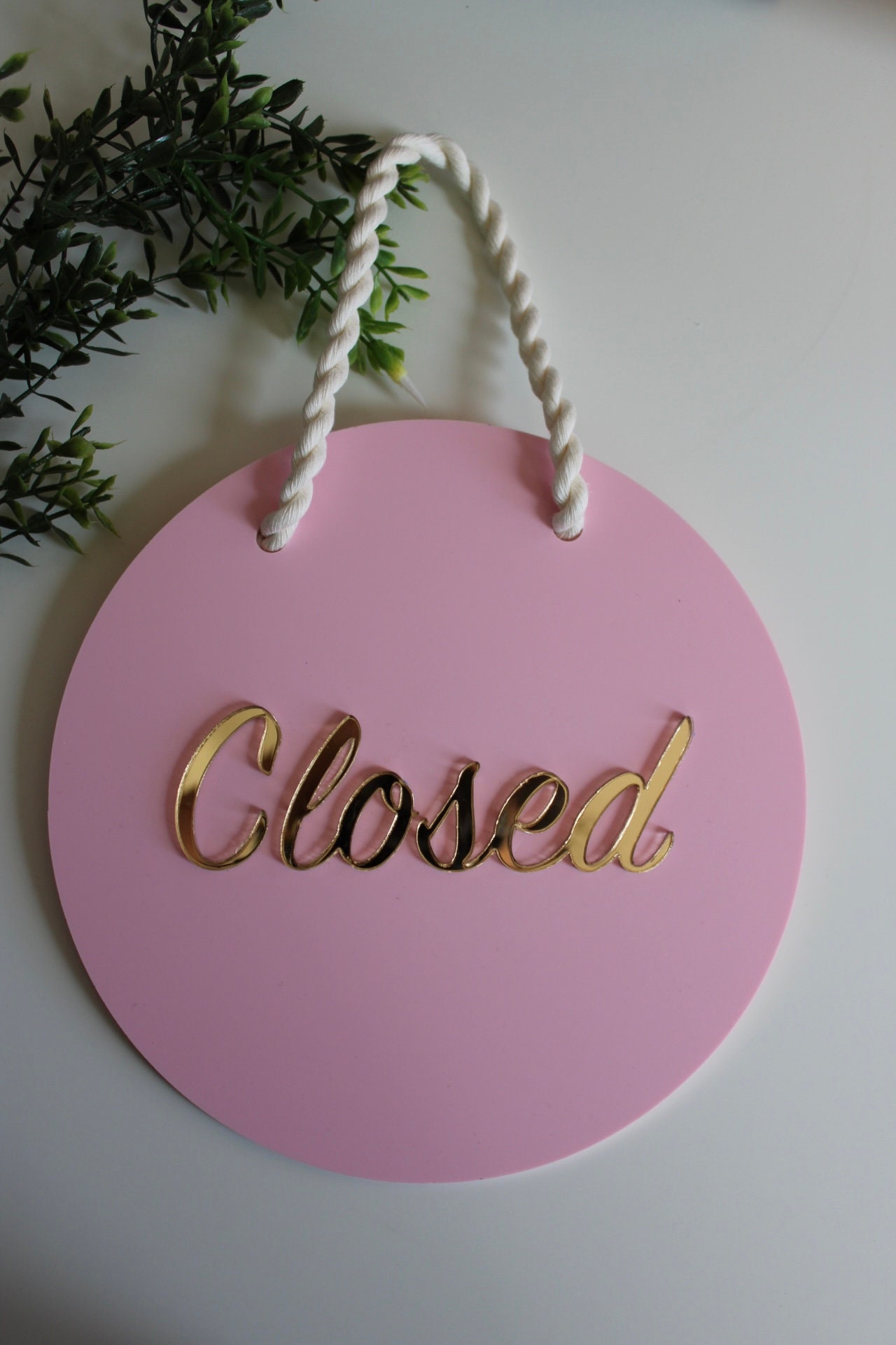 Open and Closed Sign for Boutique or Salon - Etsy