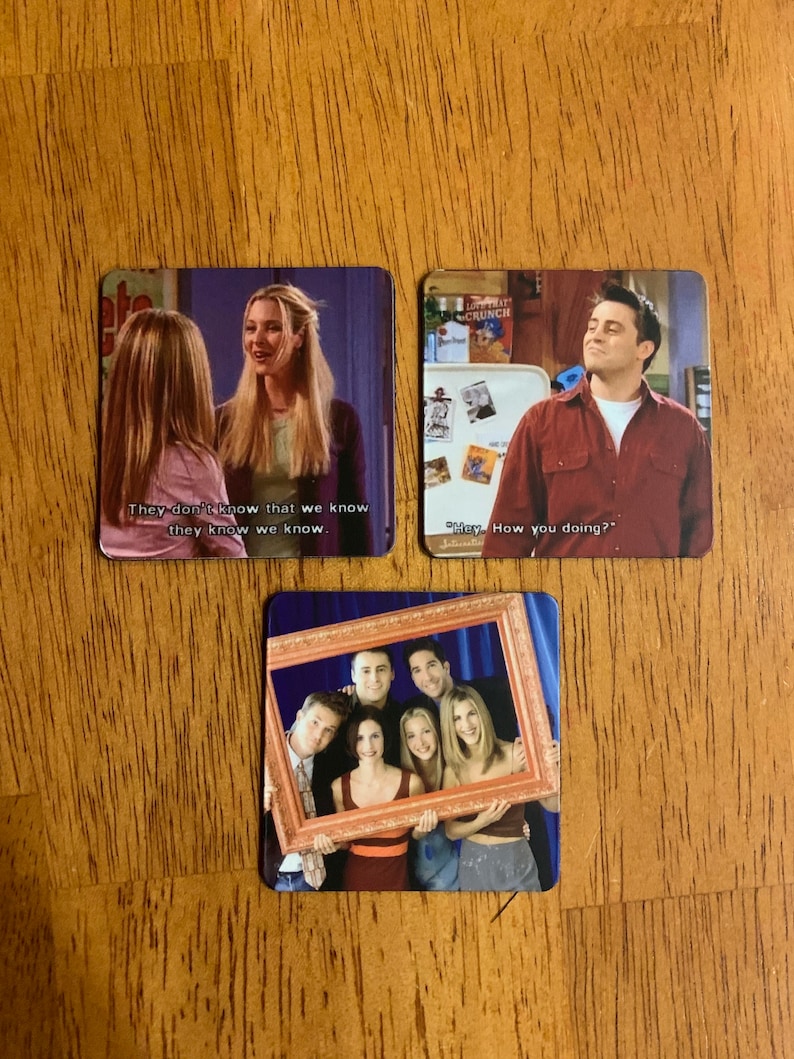 1/2 Friends Tv Show Character Meme Magnets - Etsy Canada