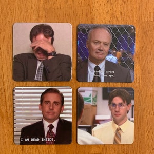 1/4 the Office Custom Made Funny Character Meme Magnets - Etsy