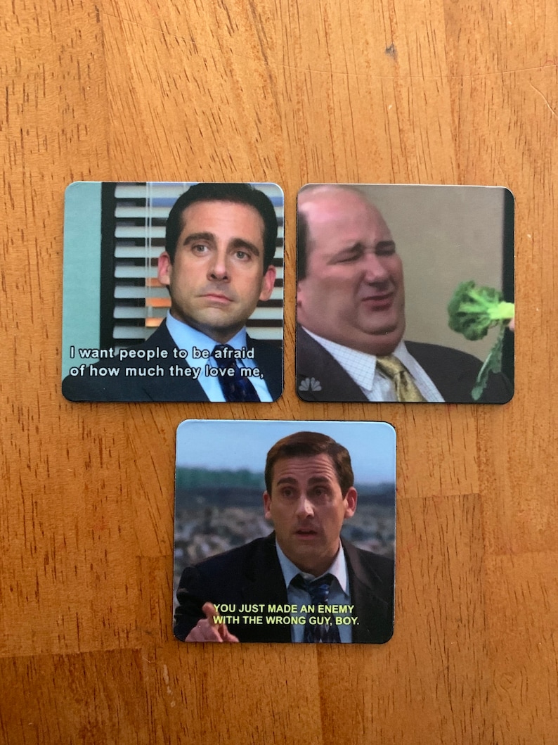 2/4 the Office Character Funny Meme Magnets - Etsy