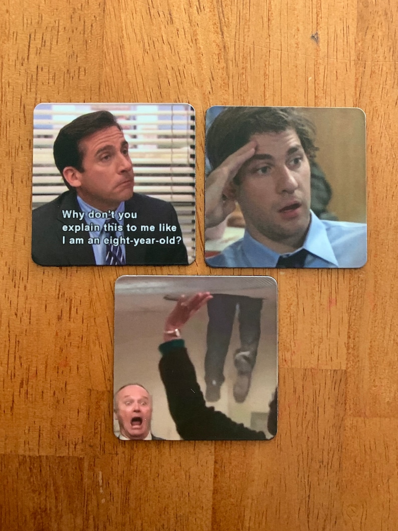 2/4 the Office Character Funny Meme Magnets - Etsy