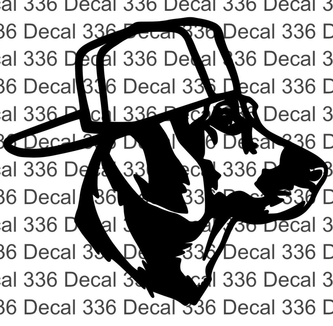 Lab With Backwards Hat Vinyl Decal - Car Decal - Truck Decal - Etsy