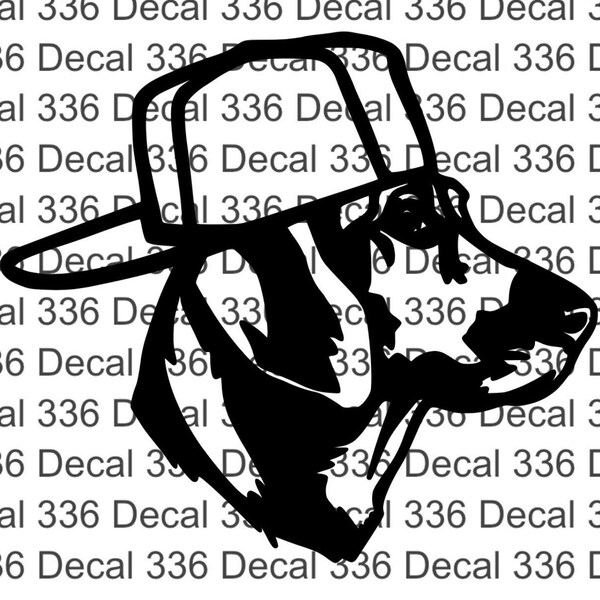 Lab Hat Decal - Etsy