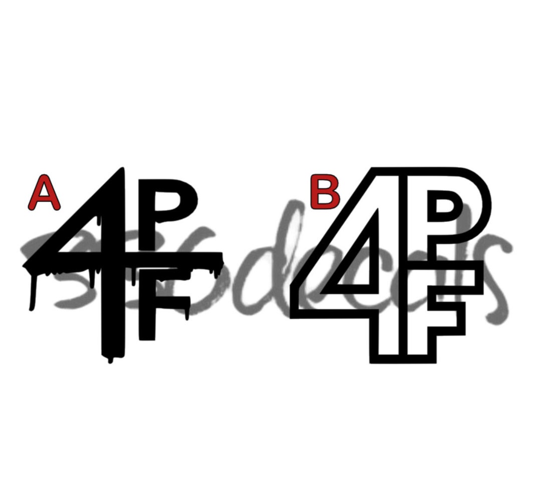 4PF Vinyl Car Decal -four Pockets Full Car Decal - Vinyl Car Decal - Etsy