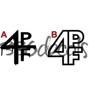 4PF Vinyl Car Decal -four Pockets Full Car Decal - Vinyl Car Decal - Etsy