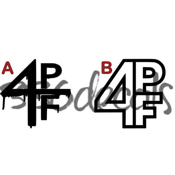 4pf Car Decal Etsy 4pf-car-decal-etsy
