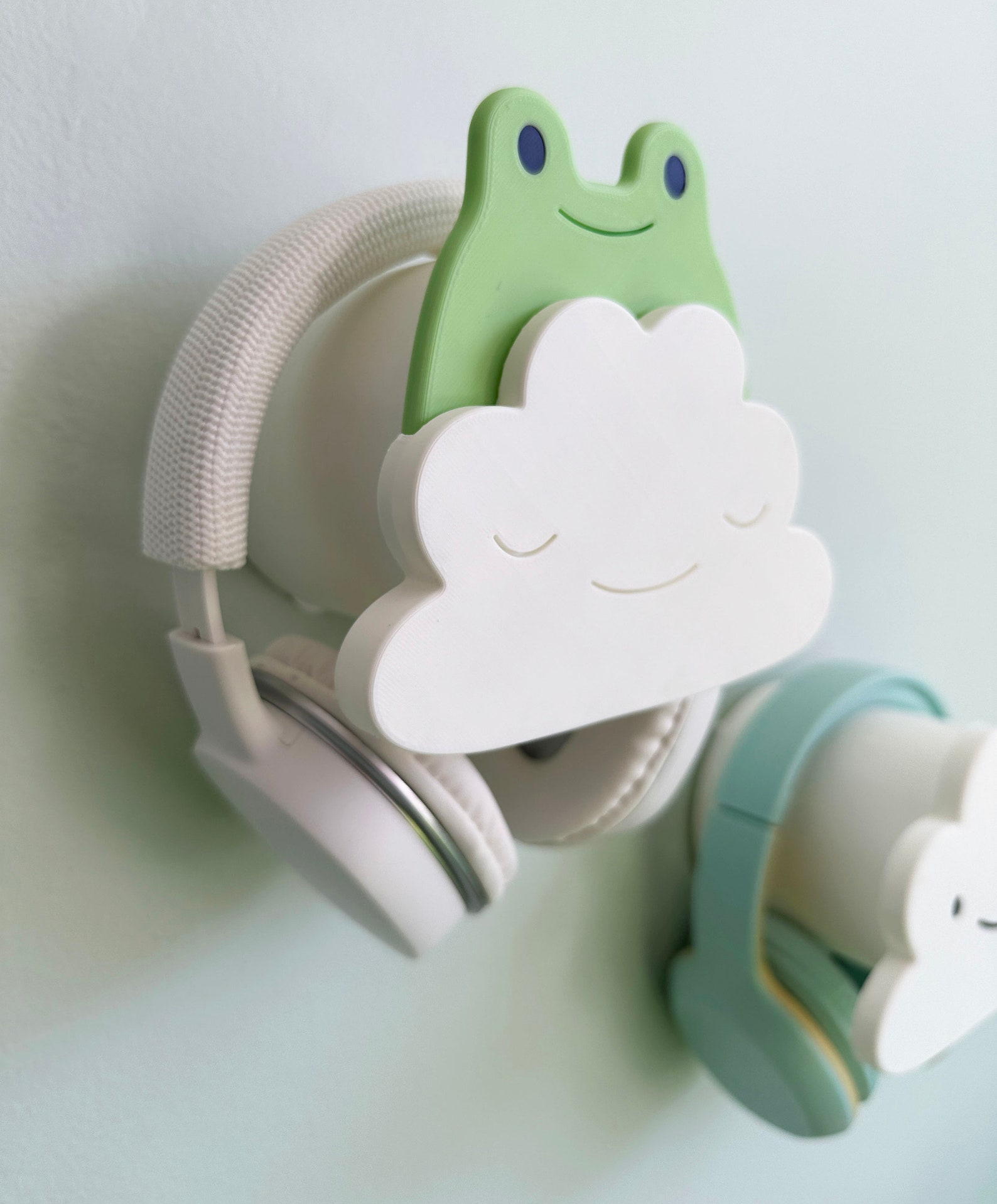 Judy Frog and Nimbo the Cloud, Headphone Holder Stand - Etsy