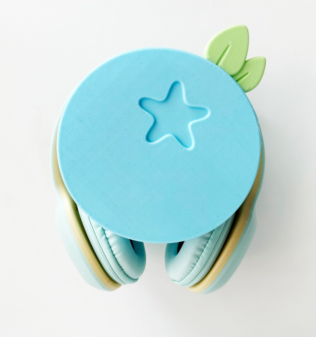 Blueberry Headphone Holder in Pastel Blue - Etsy