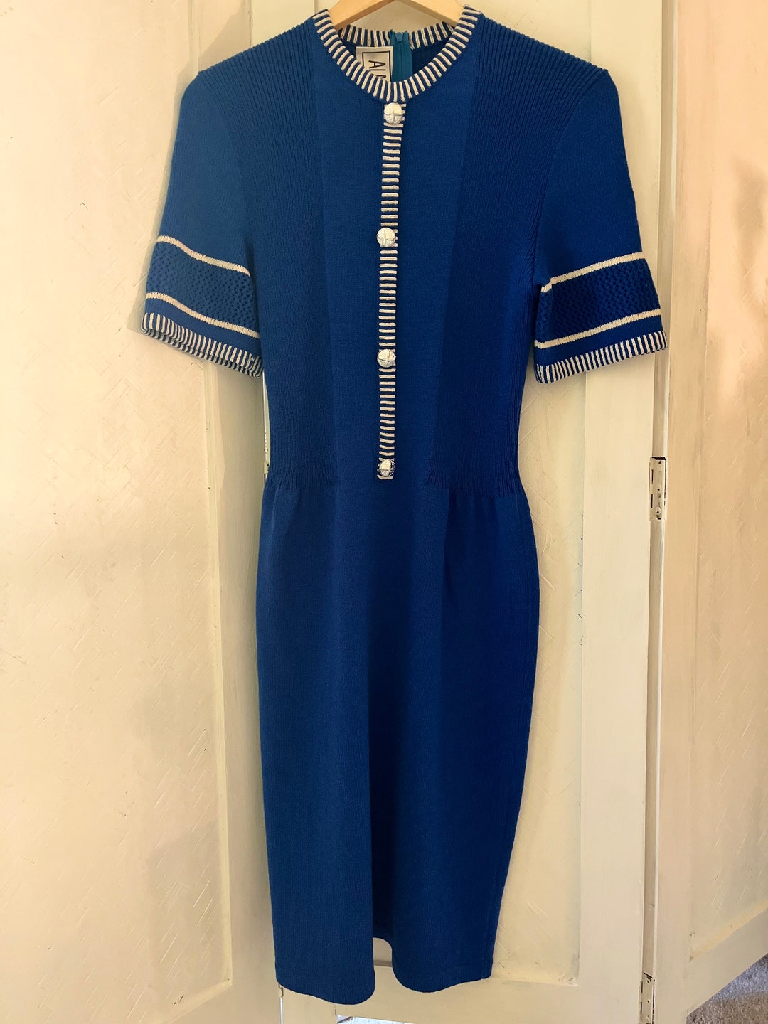 Vintage Alnoral by Al Spokavicius Dress Medium - Etsy