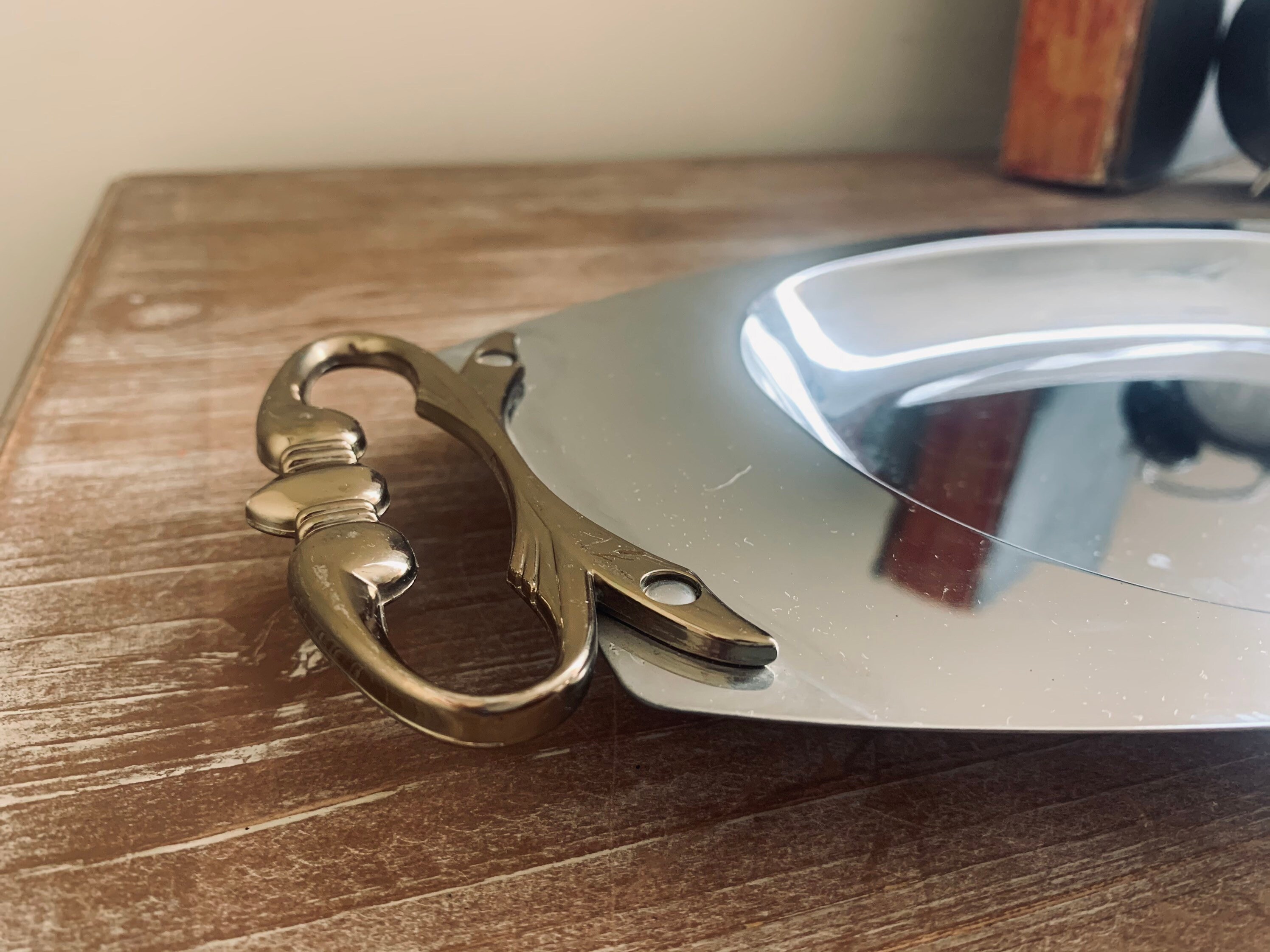 Vintage Silver Tray by Kromex - Etsy