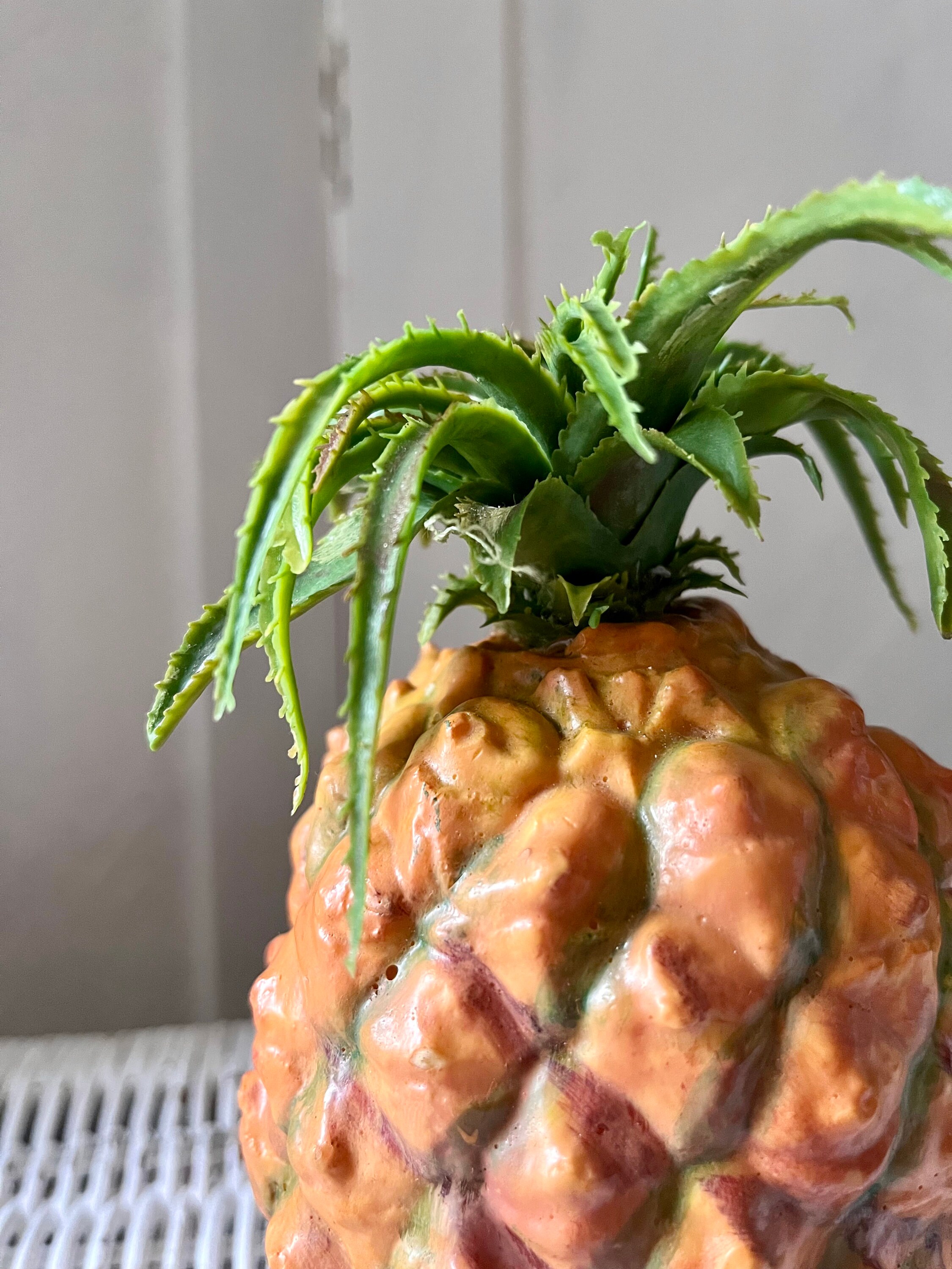 Vintage Plastic Pineapple - Etsy