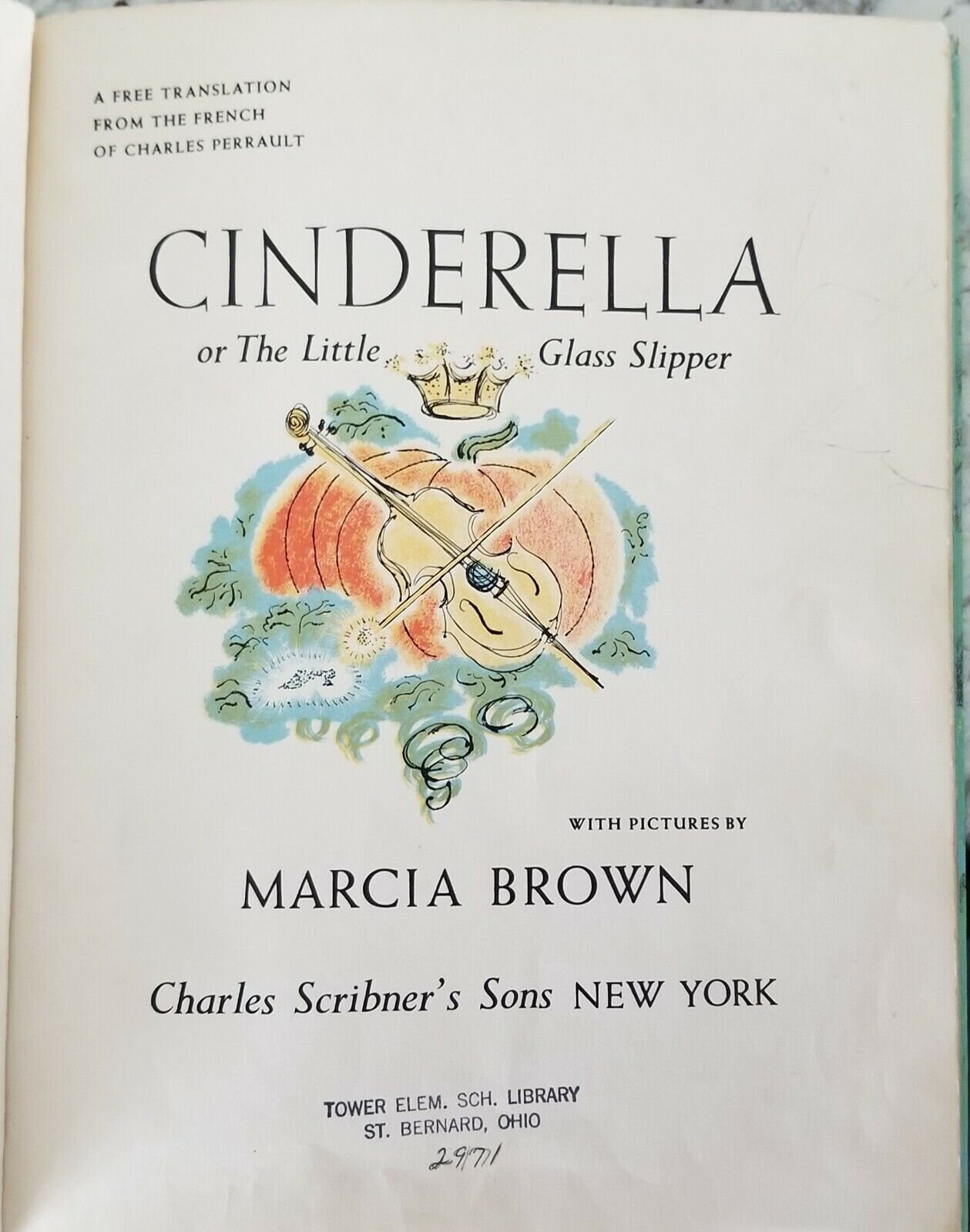 Cinderella Title Page
