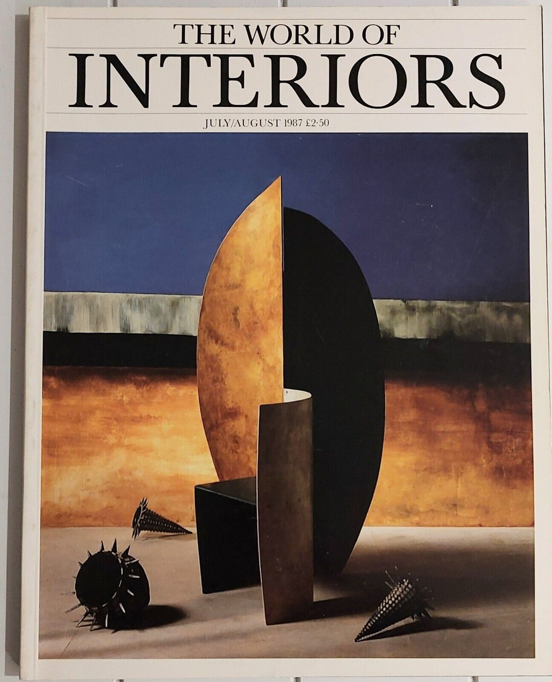 The World of Interiors Magazine July August 1987 Vintage Conde Nast - Etsy