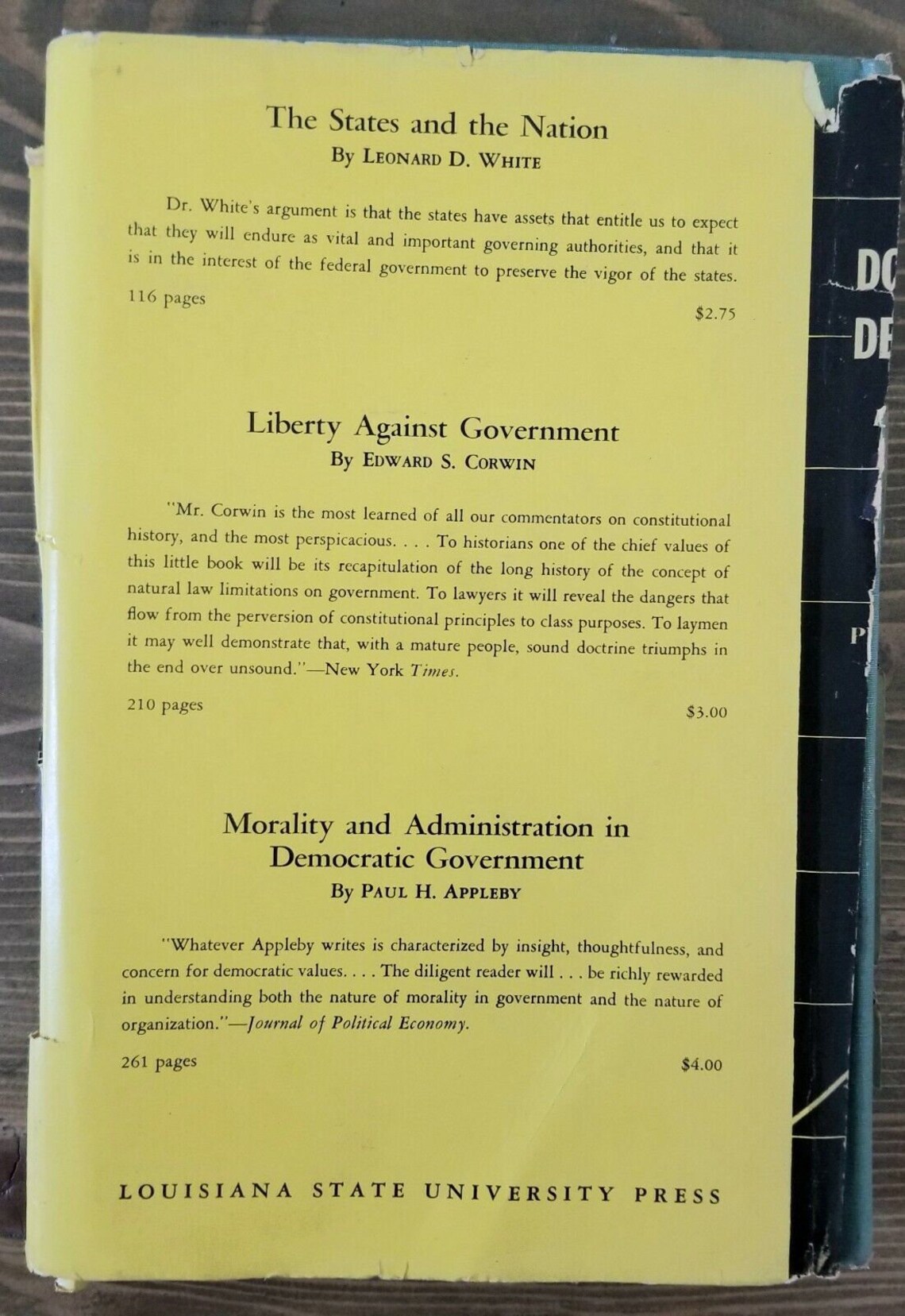 1954 Dollar Decade James Prothro Business Ideas 1920S Advanced Readers ...