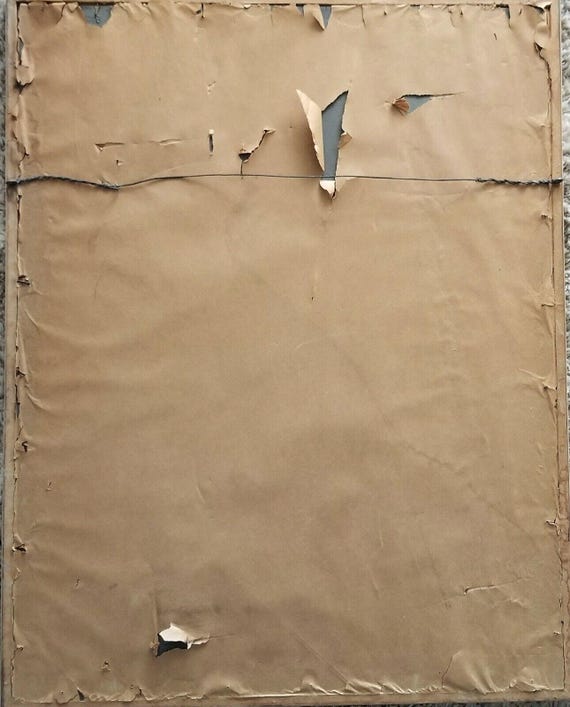 Watercolor Framed Signed J. Somerville Church Winter … - Gem