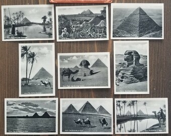 The Great Sphinx & Pyramids 1878. Vintage Photo Reproduction - Etsy