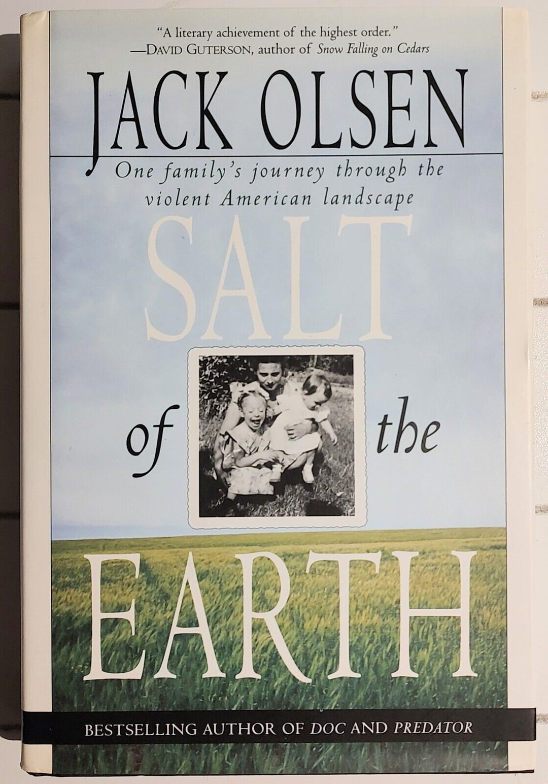 Salt of the Earth by Jack Olson 1996 Hardcover 1st Edition Signed - Etsy