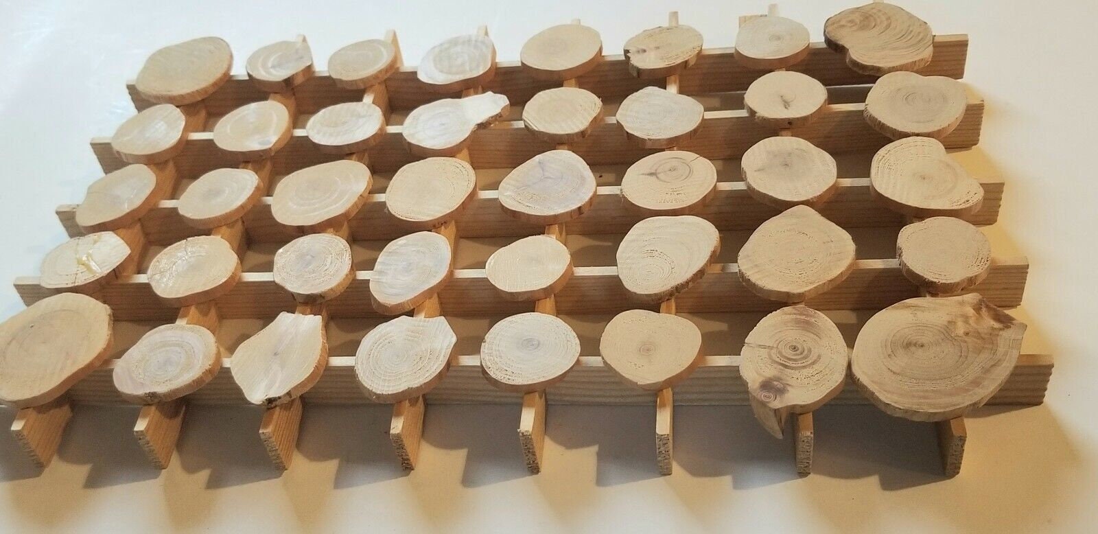 Wood Tree Branch Cross Section Trivet Kitchen Hot Plate Handmade - Etsy