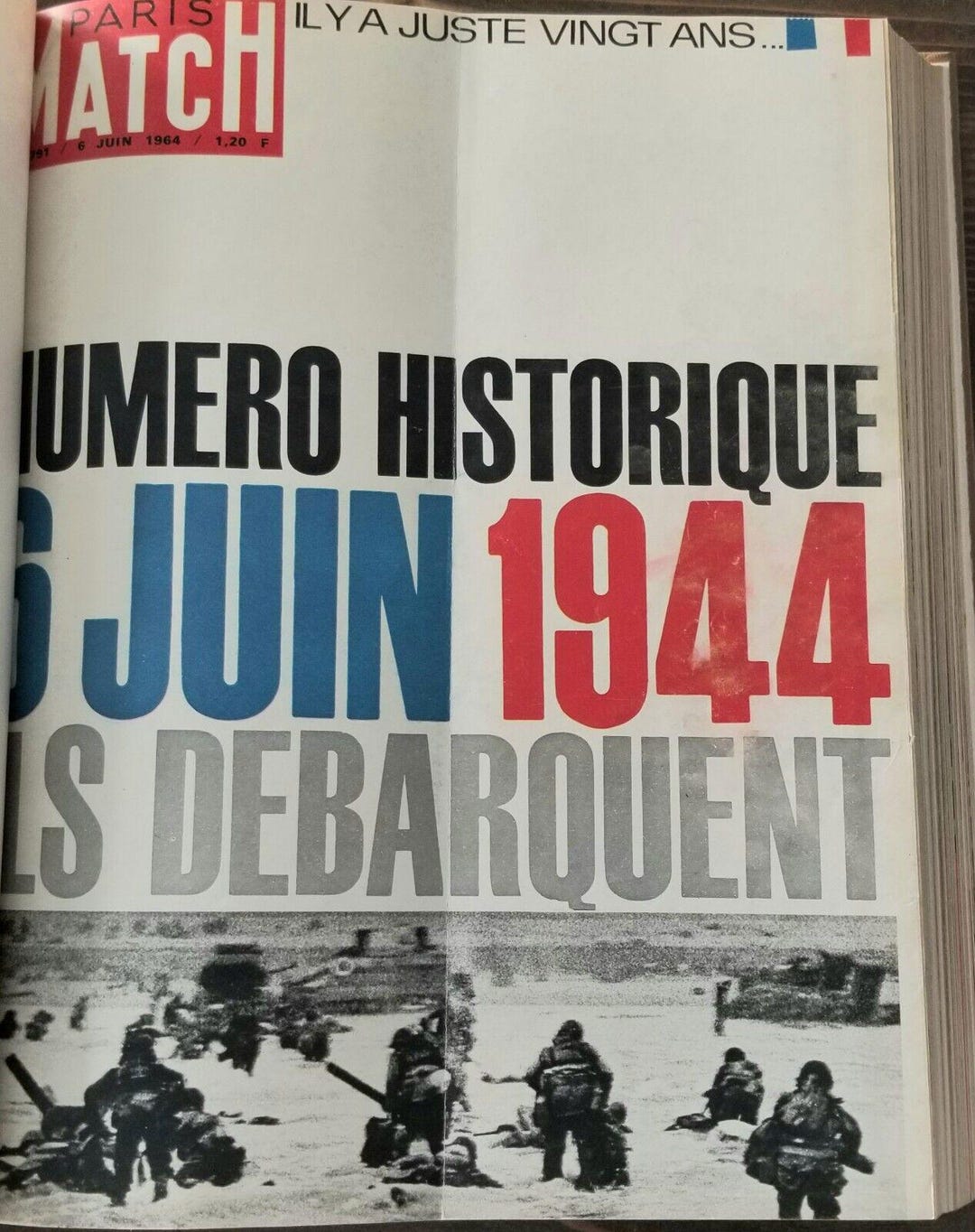8 Hardbound Paris Match Magazine 1964 Ww2 Wwi Historical Issues War ...