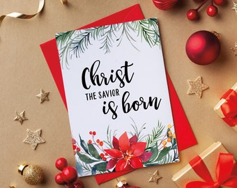 Christ the Savior is Born - Etsy