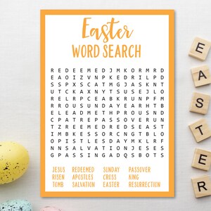 Easter Printable Games Bundle, Faith Based Games, Printable Activities ...