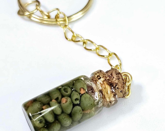 Olive Keychain - Etsy