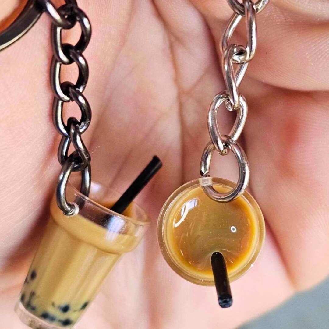 Boba, Bubble Tea, Milk Tea With Pearl, Novelty, Miniature Food, Drink ...