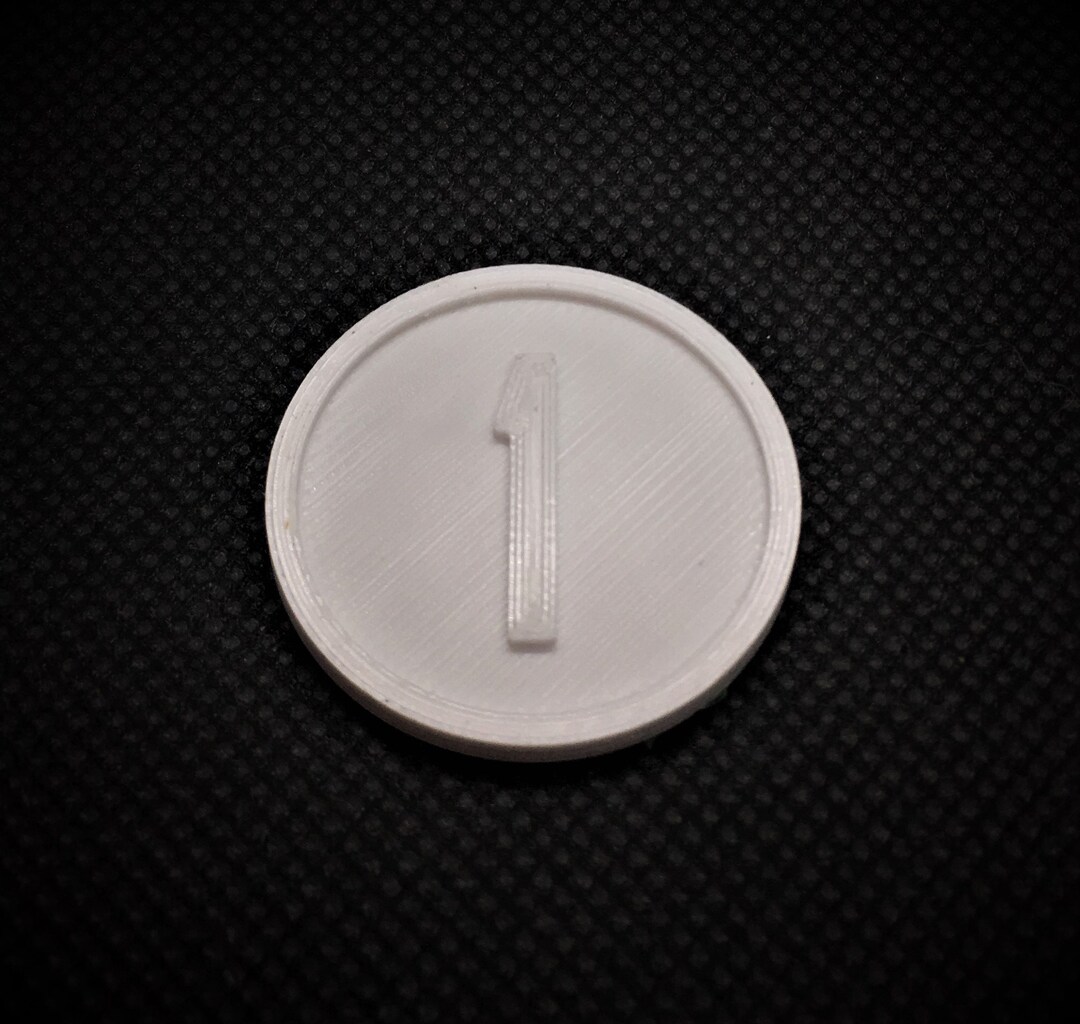 Objective Markers, Wargaming Tokens, 40mm Objective Marker, Table Top ...