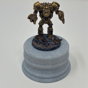 3d Printed Miniature Display Plinth, Round Plinth, Miniature Display ...