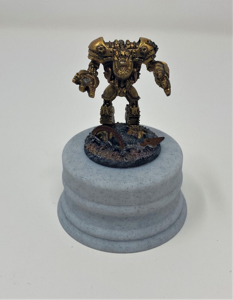 3d Printed Miniature Display Plinth Round Plinth Miniature - Etsy