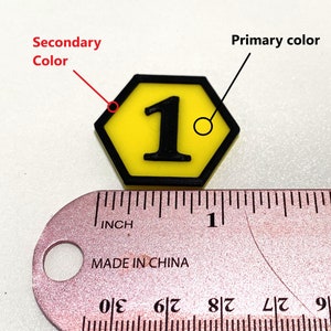 Objective Markers, Wargaming Tokens, Hex Objective Marker, Hexagonal ...
