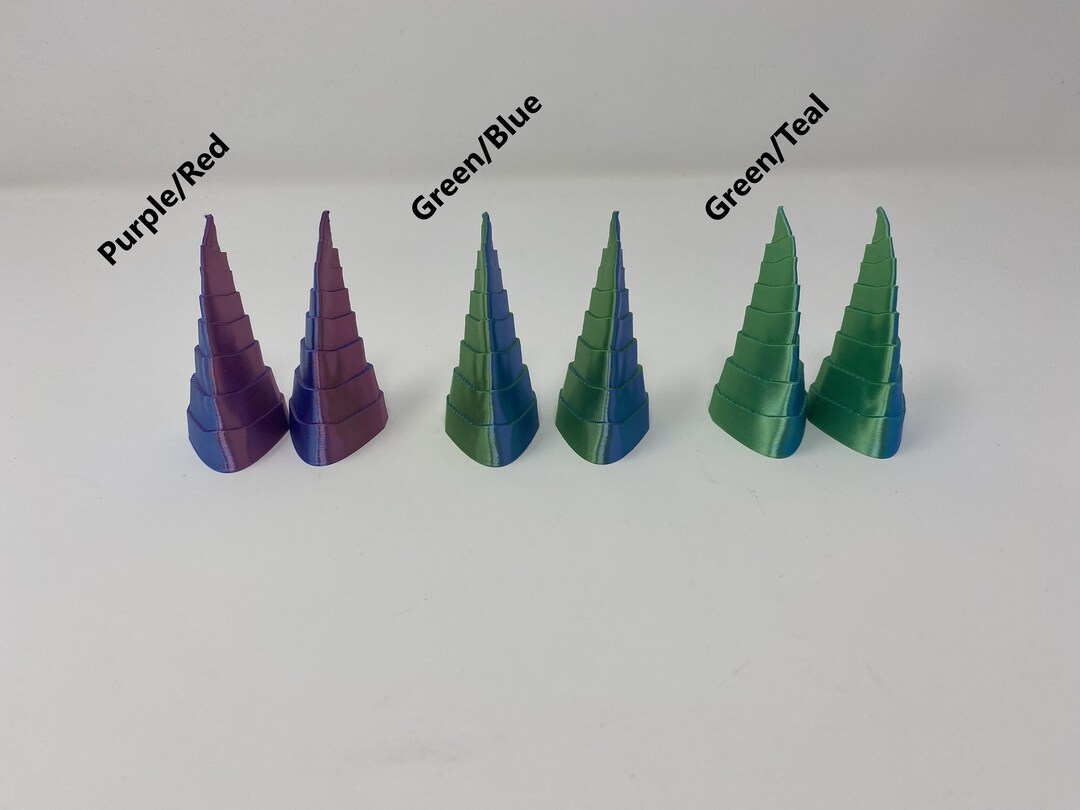 Horns, 3D Printed Horns, Animal Horns, Cosplay Horns, Anime Horns ...