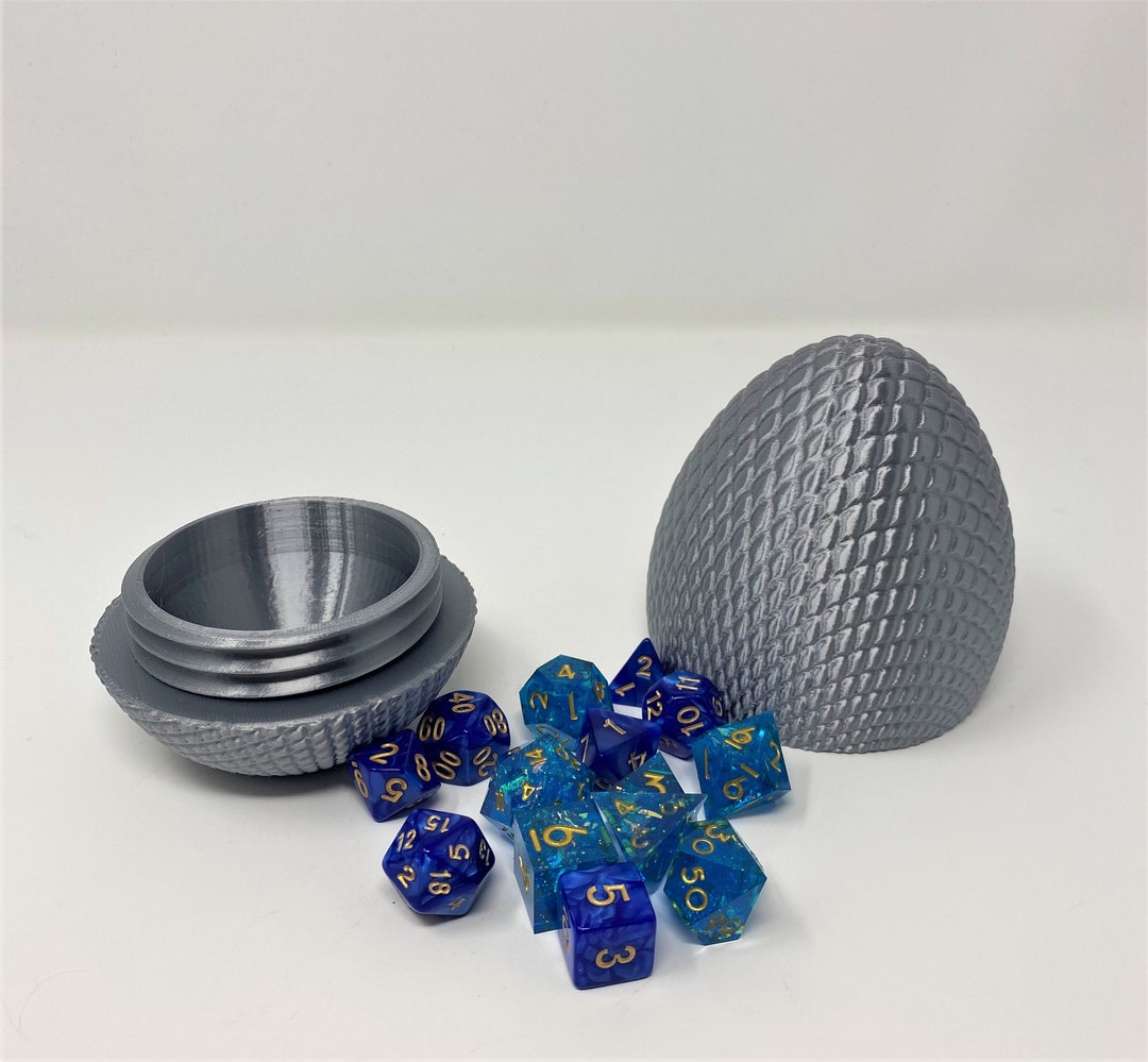 Dragons Egg Dice Holder, Dice Holder, Dragons Egg, Dice Container, Dnd ...