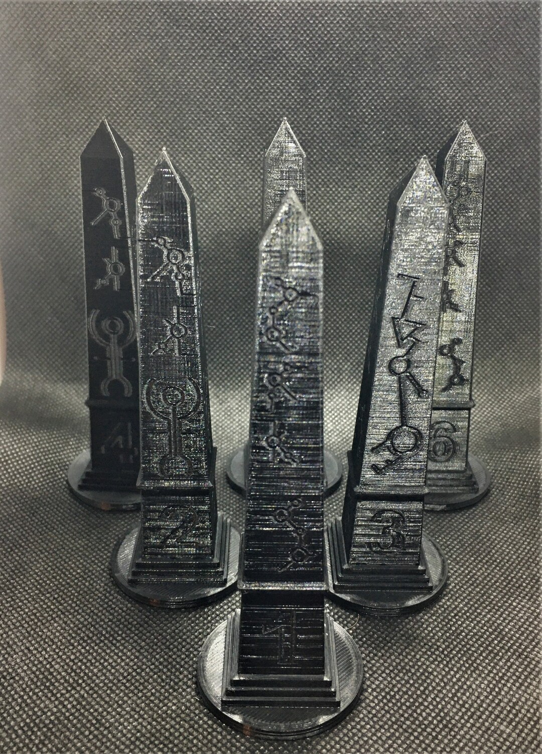 Obelisk Objective Marker, Wargaming Token, 40mm Objective Marker, TTRPG ...