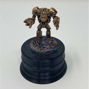 3d Printed Miniature Display Plinth, Round Plinth, Miniature Display ...