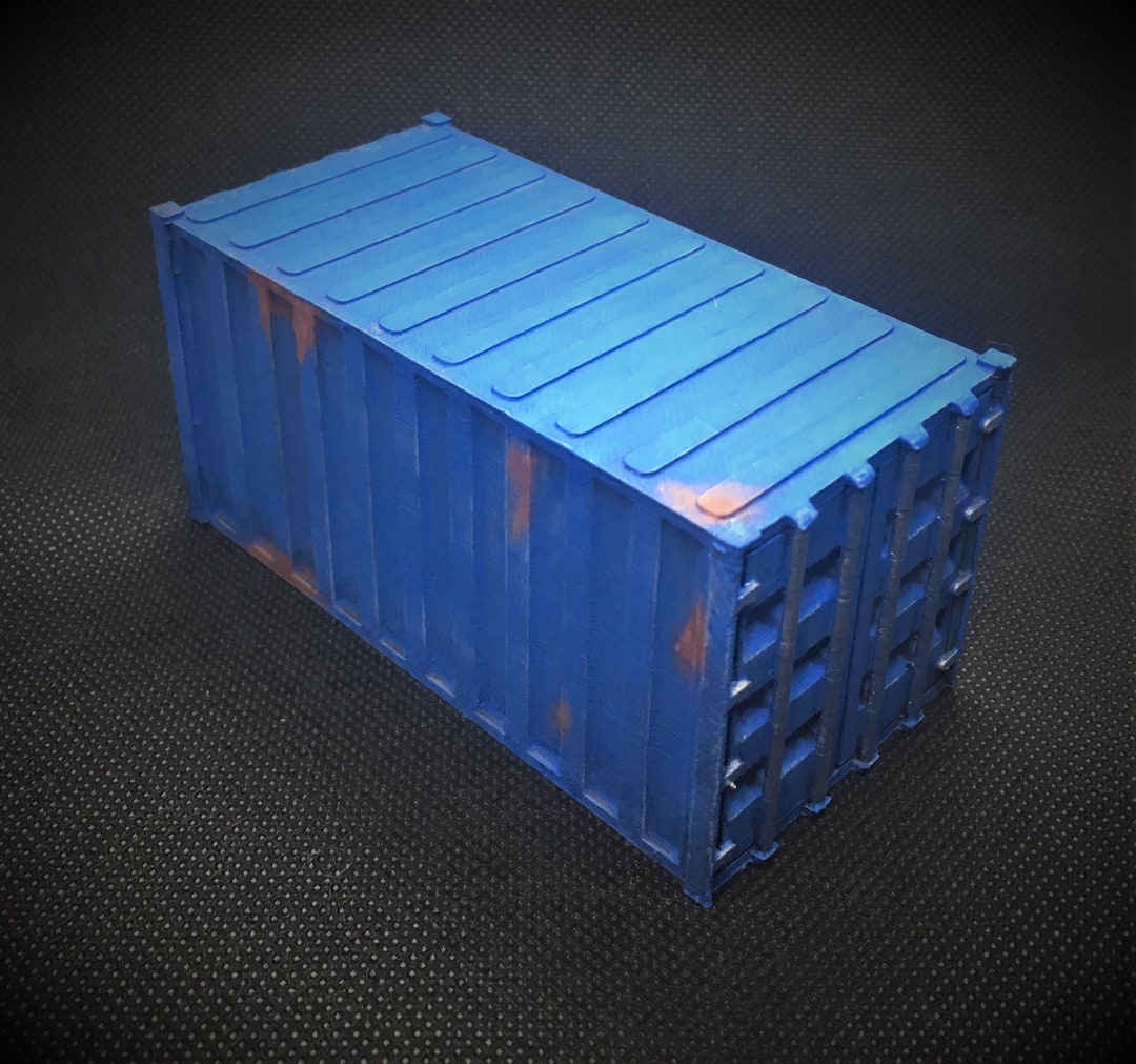 3D Printed Shipping Container, Scatter Terrain, Wargaming Terrain ...