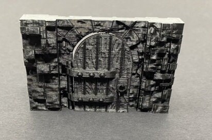 3D Printed Dungeon Door With Functional Door, Dnd, TTRPG, Game ...