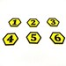 Objective Markers, Wargaming Tokens, Hex Objective Marker, Hexagonal ...