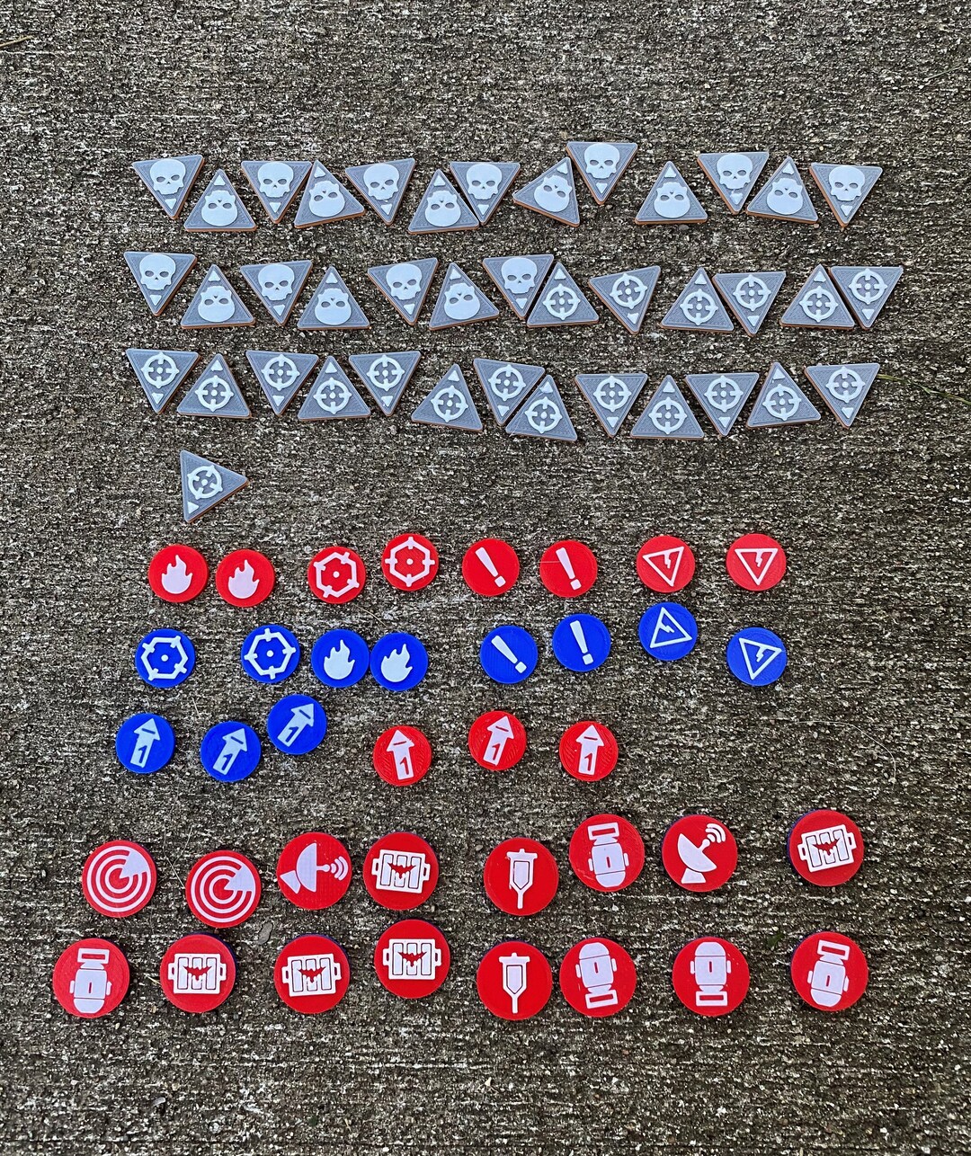 Wargaming Tokens, Gifts for Gamers, Kill Team Compatible, Action Tokens ...