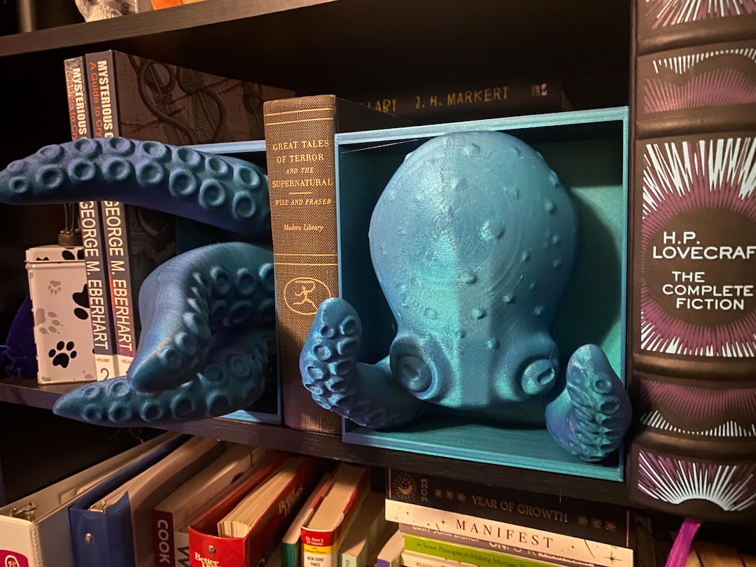Octopus Book Nook, Sea Creature Book Nook, Octopus, Squid, Book Nook ...