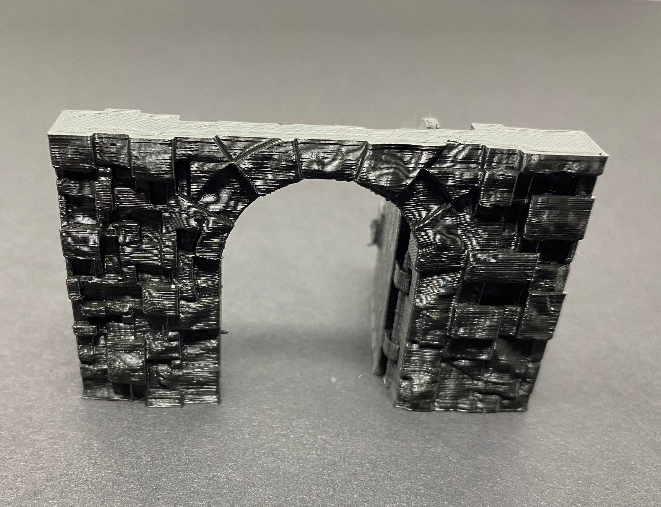 3D Printed Dungeon Door With Functional Door Dnd TTRPG Game | Etsy