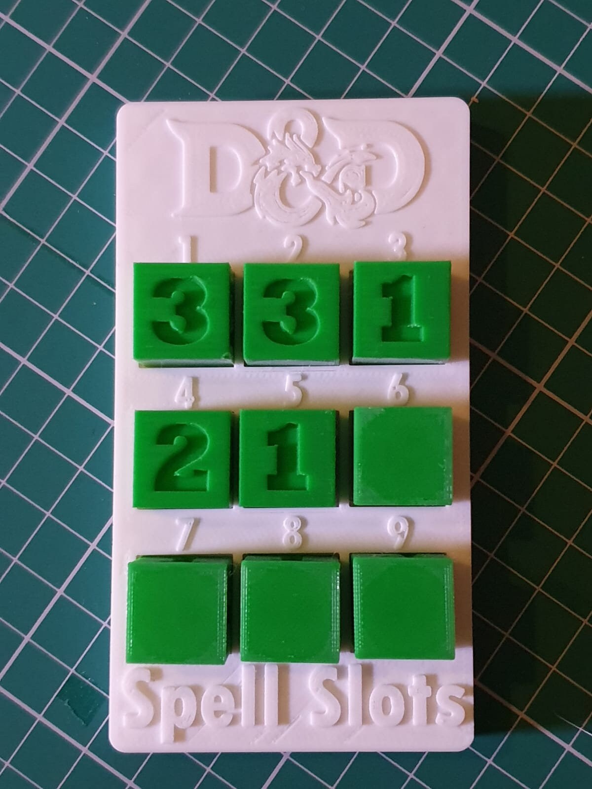Spell Slot Tracking for D&D 5e - Etsy