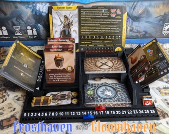 Gloomhaven Frosthaven Playmat Gh Fh Player Mat Character - Etsy