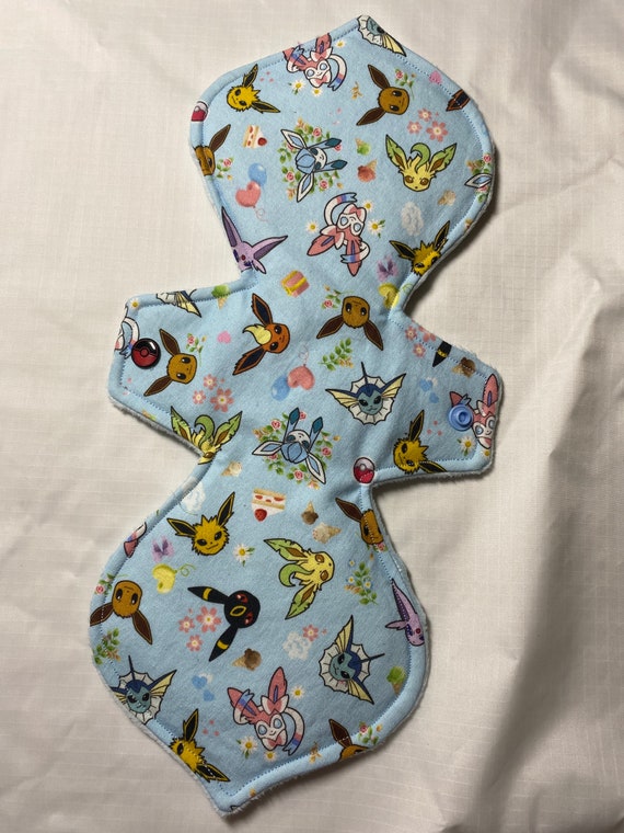 12 Pokémon Cloth Mensural Pad | Etsy