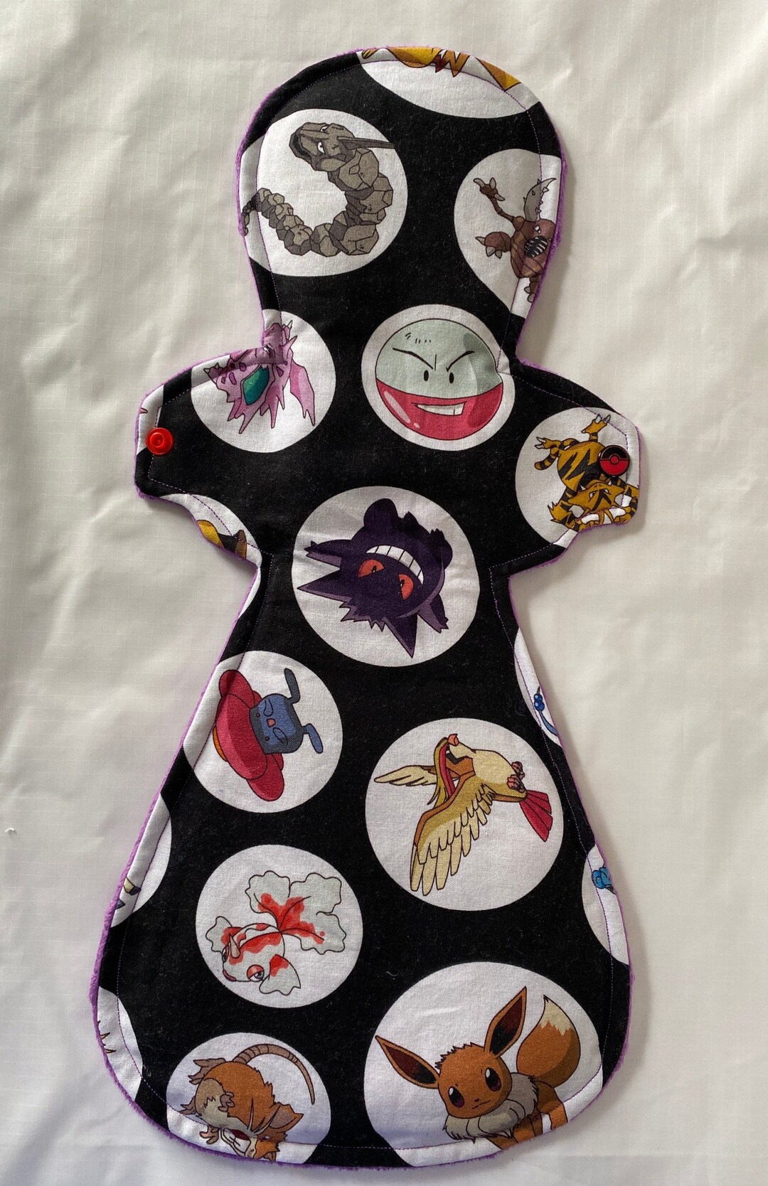 16 Pokémon Cloth Mensural Pad - Etsy