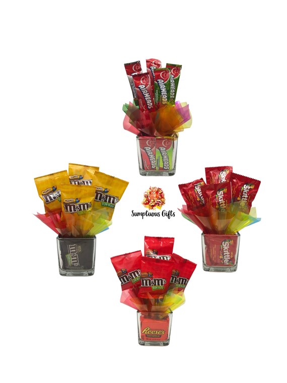 Mini Fun Size Candy Bouquet Customized Birthdays Graduation | Etsy