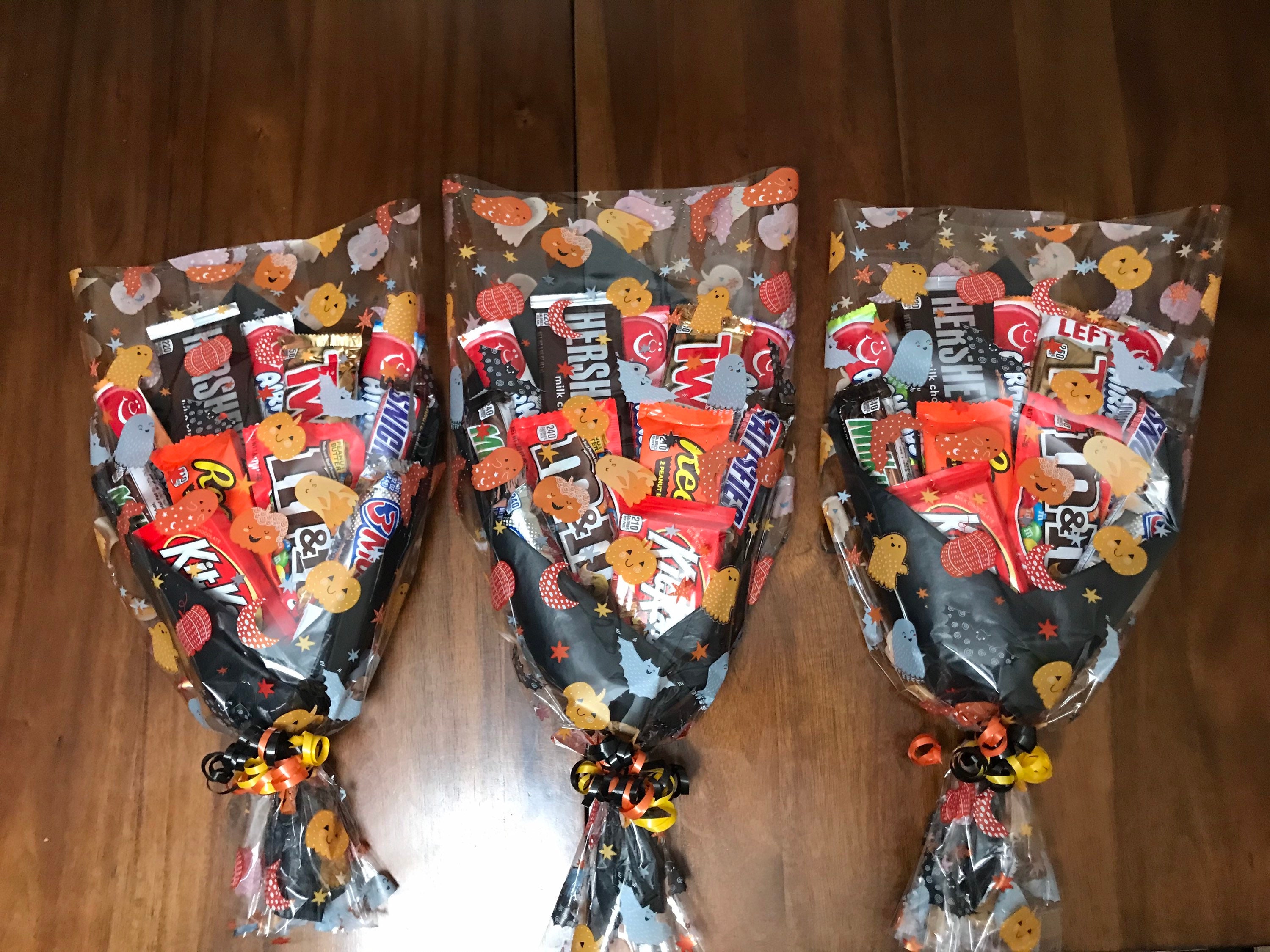 Halloween Candy Chocolate Bouquet | Etsy