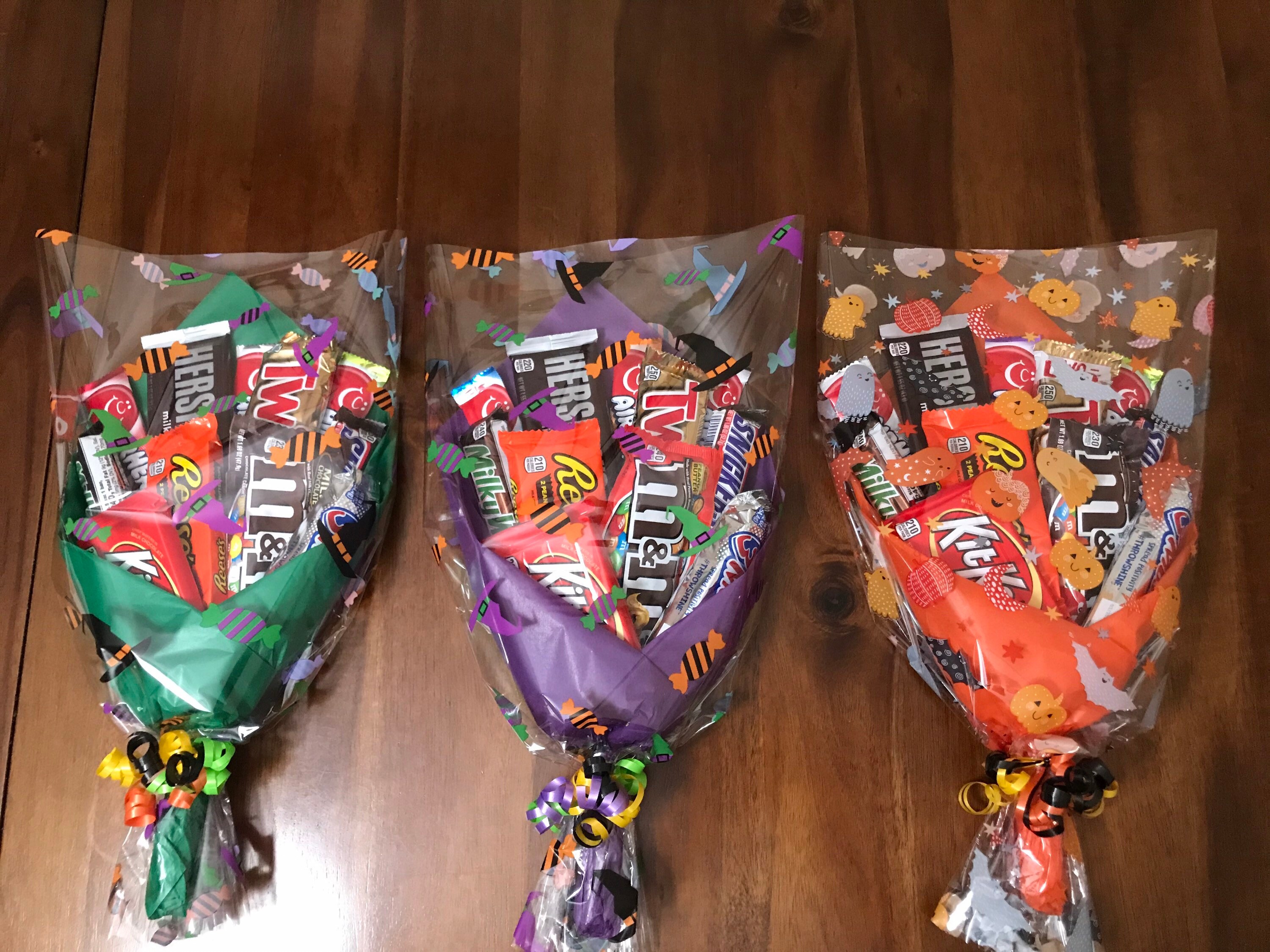 Halloween Candy Chocolate Bouquet | Etsy