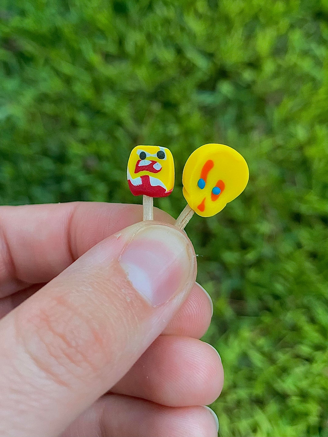 Miniature Ice Cream Truck Spongebo B and Tweety Bird Inspired Popsicle ...