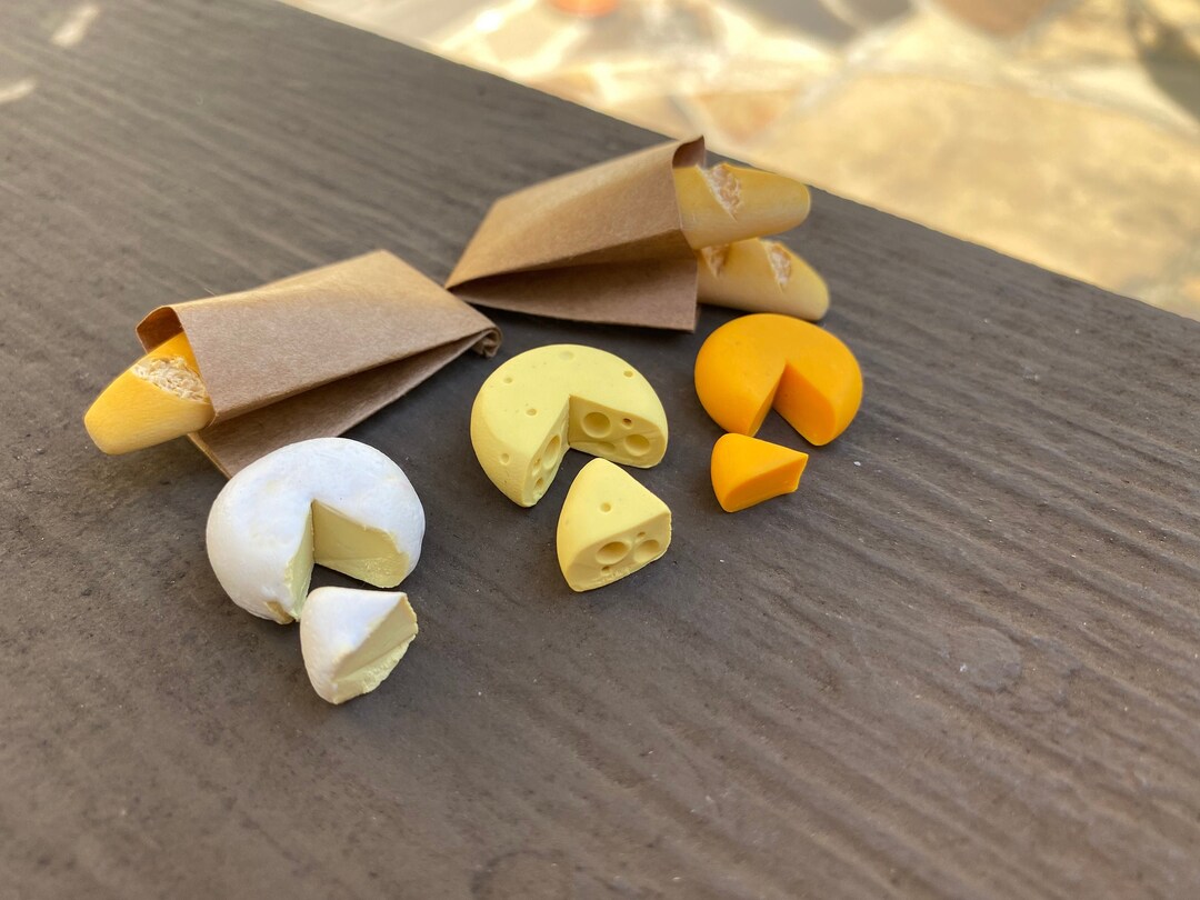 Miniature Cheese Wheels for 1:12-6 Scale Dollhouse Calico - Etsy